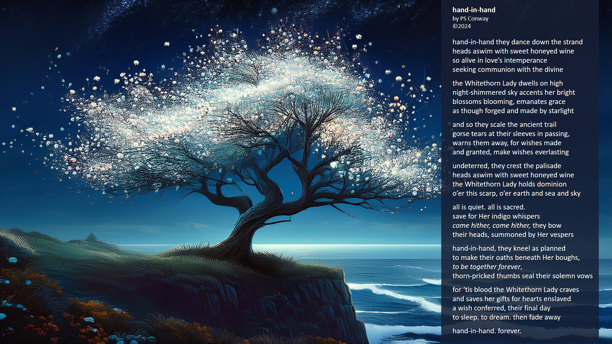 hand-in-hand – Poetry by PS Conway
